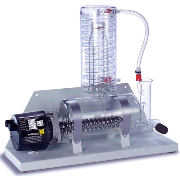 Water Distillation Unit - Borosilicate Glass & Metal Heater