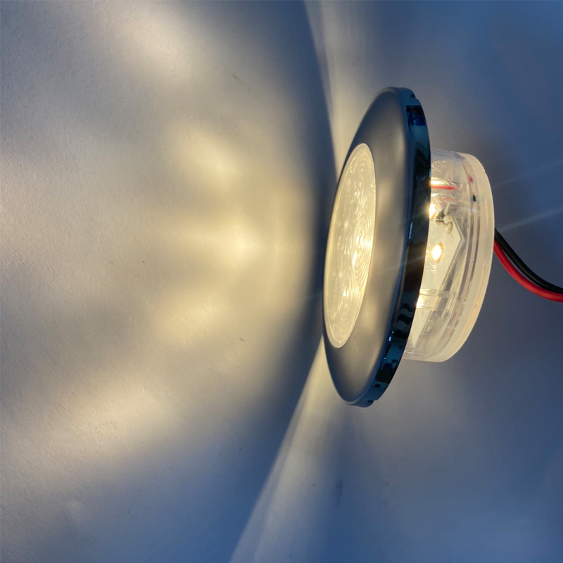 Flush Mount Waterproof Round Ceiling Light for Boat RV Cabin Car Yacht ...