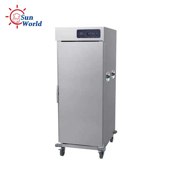 Single Hospital Food Warmer - Efficient Banquet Cart Trolley