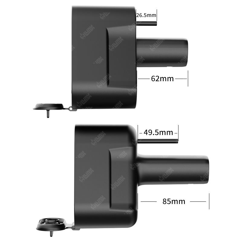 新款 CCS1 转 NACS 适配器 Cybertruck V4.0 250A DC 80A AC CSA 认证 IP54 防水 特斯拉充电站 ...