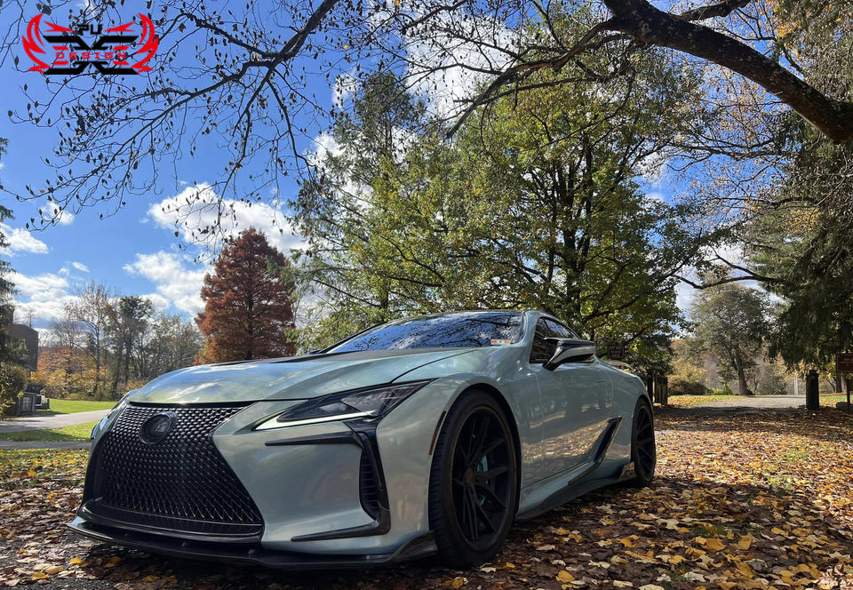 Perfect Fitment Carbon Fiber Front Lip for Lexus LC500 & LC500H ...