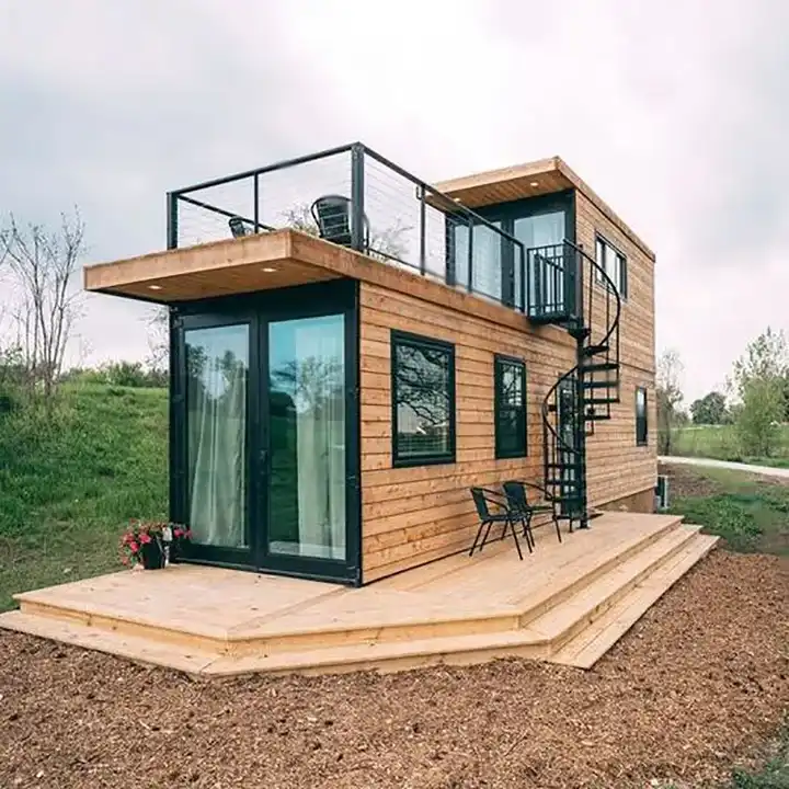 Quacent Modern Luxury Prefabricated Container Home - Customized ODM