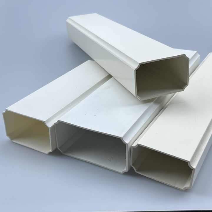 NFT Hydroponic Channels PVC Square Pipe Greenhouse American ...