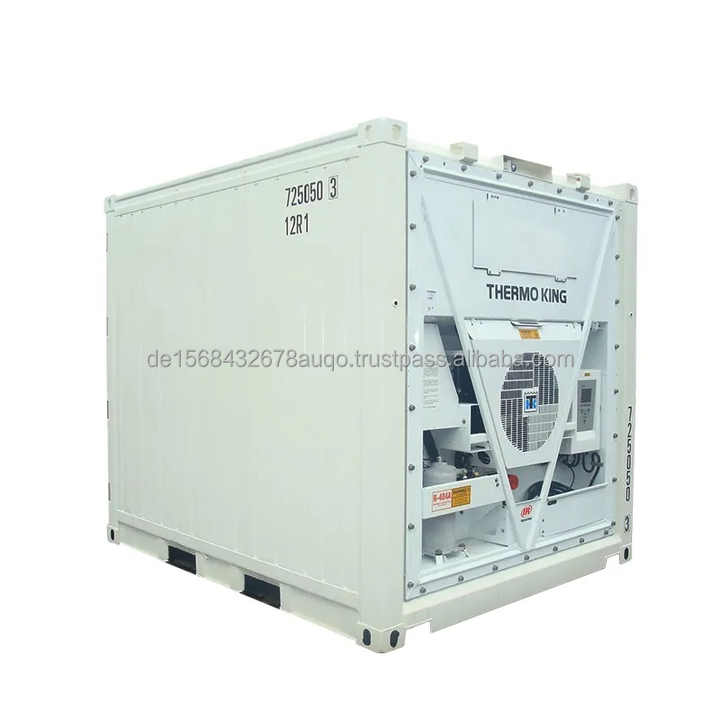 Refrigerated Container 10 ft Thermo King Cooler Freezer Cold Storage ...