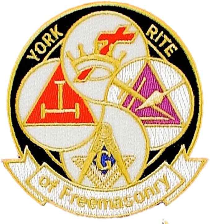 F&AM past Master 2025 Freemason Patch Square-free Masonic Badges with ...