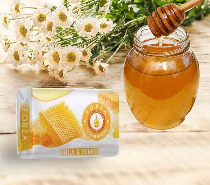 FOREA Cream Soap Milk & Honey, Hand Soap, Savon, Seife ,150g -Made in ...