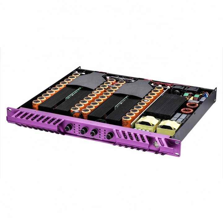 DP41800 1U Big Power 7200watt Class D Digital Amplifier Wide Band Power ...