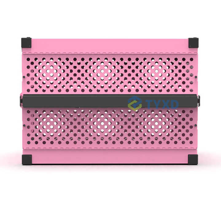 Aluminium Pink Collapsible Dog Crate - Heavy Duty & Sustainable