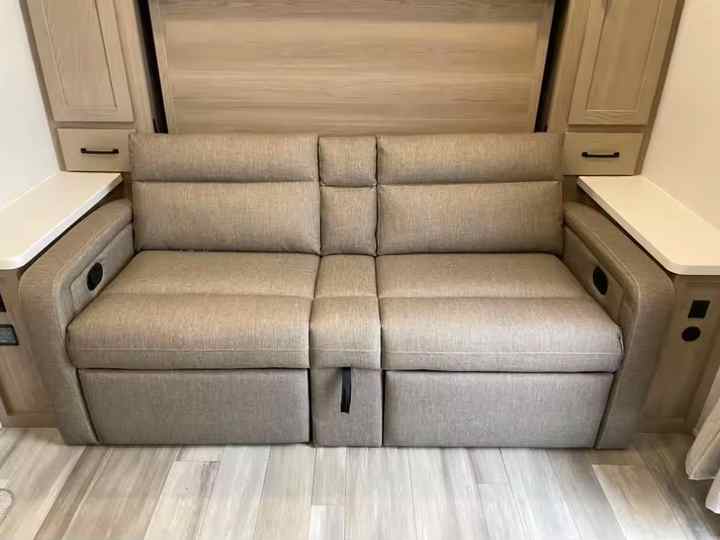 Stainless Steel RV Camper - Durable & Versatile Travel Trailer