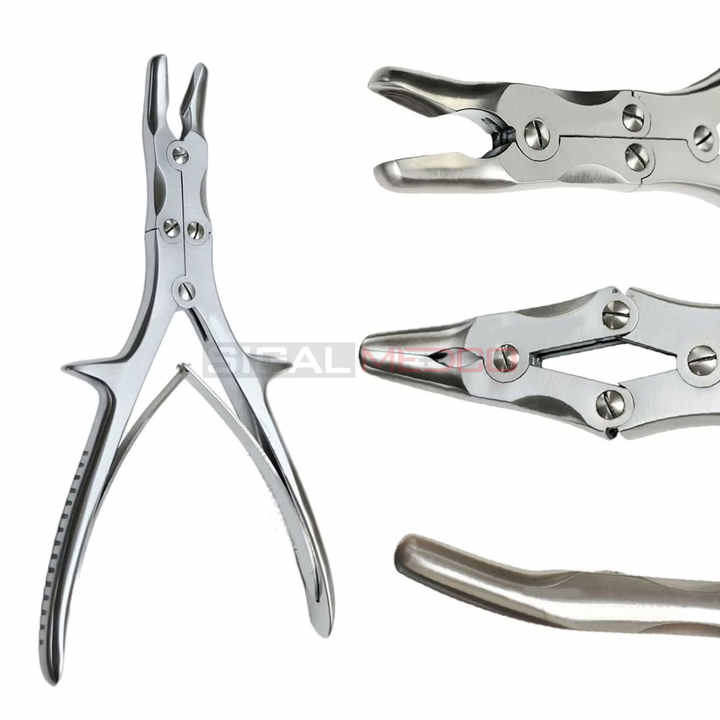 Stille Ruskin Bone Nibblers Cutter Forceps Curved 9.5" Veterinary ...