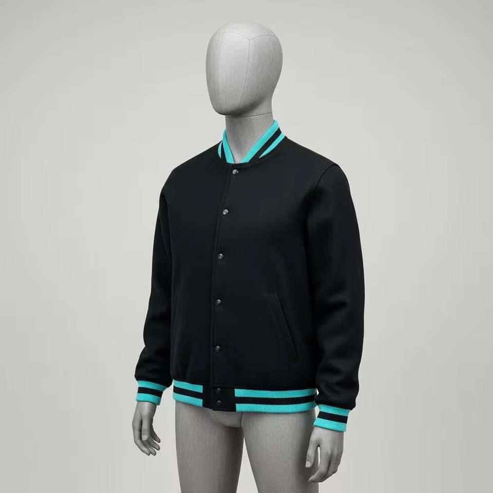 Wholesale High Quality Varsity Jacket Men Chenille Embroidery Leather ...