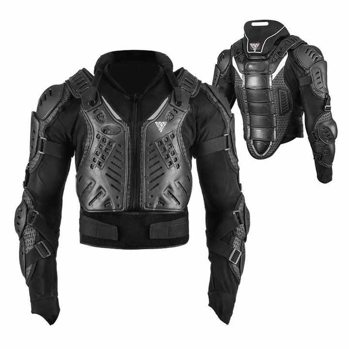 Adult Moto Protection Safety Crash Armor Jacket Breathable Sports Gear ...