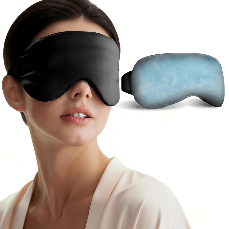 Customized Light-Blocking Eye Mask Gel Pack Hot & Cold Ice Packs ...