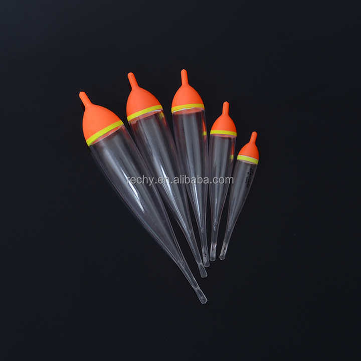 Hot Sale Clear Fishing Bobber Glass PVC Crystal predator Fishing Float ...