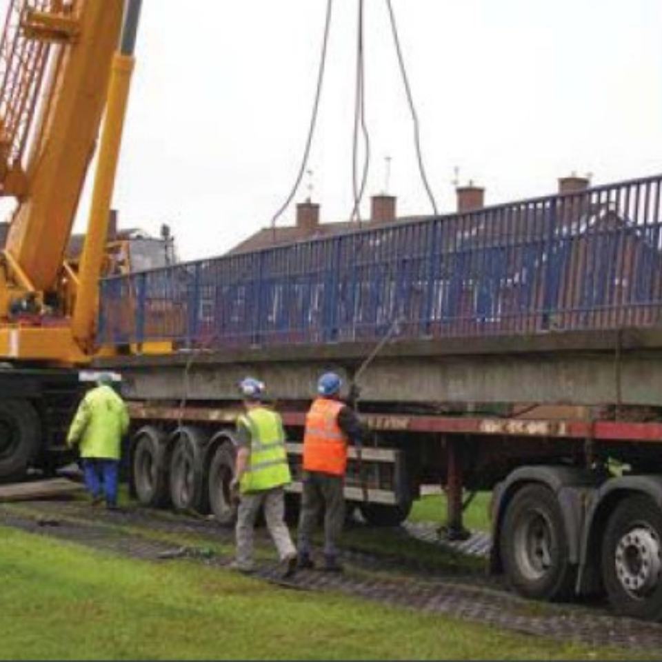 Ground Protection Mats Wear Resistant HDPE Sheet Temporary Road Mat ...