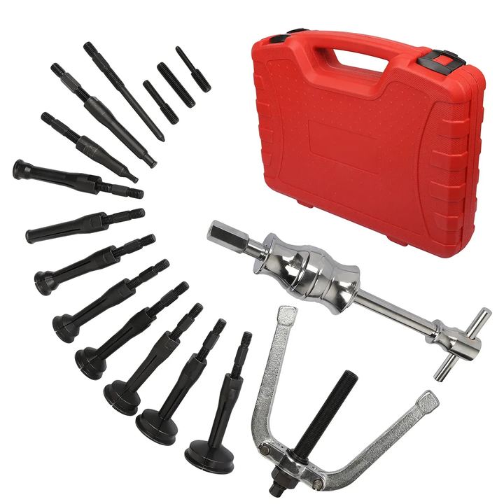 CLAUTOOL 16pcs Bearing Removal Tool Set Slide Hammer Pilot Insert Inner ...