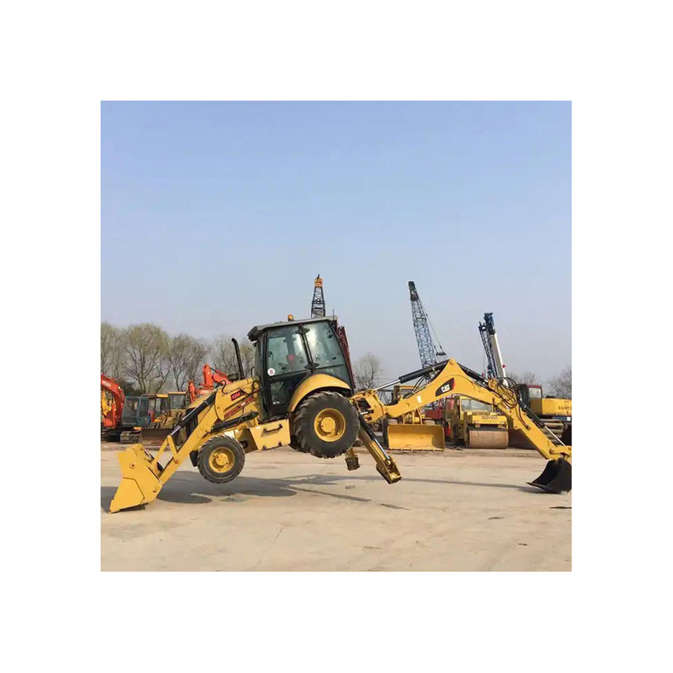 High quality JCB 4CX backhoe loader durable farm tractor equipment efficient diesel engine ...
