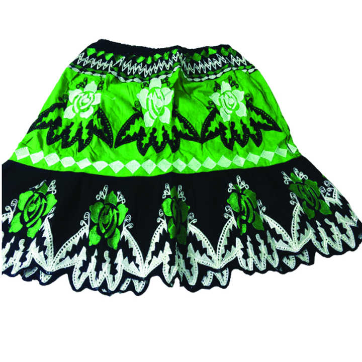 Women Mini Polynesian Hawaiian Beach Islander Pohnpei Skirt Cotton ...