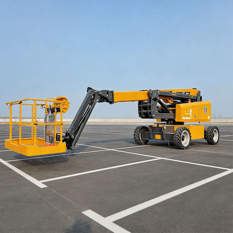 Electric Scissor Lift Cherry Picker Work Platform Mobile Aerial Lifter ...