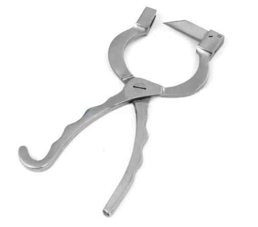 Newberry Castration Knife - Stainless Steel Bladed 27cm