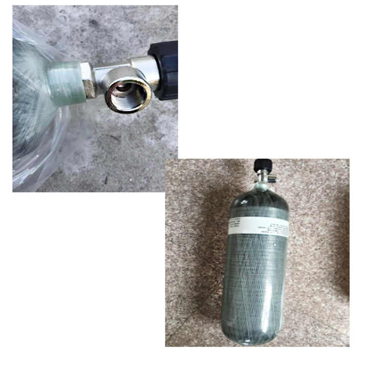 SOLAS Safety Marine Lifesaving 6.8L Air Cylinder SCBA Equipment with 30 ...
