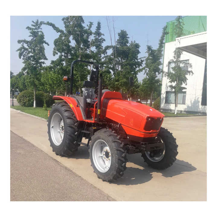 MAP 50hp EPA Small 4 Wheel Tractor With Front End Loader Kubota Tractors Trucks Agriculture Mini ...