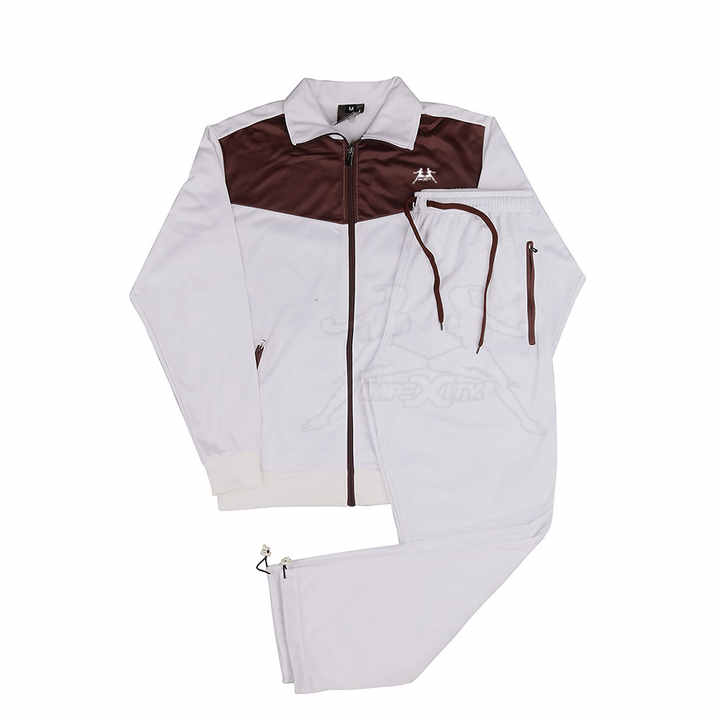 Two Piece Sports Tracksuit With Breathable Mesh Panels Comfortable ...