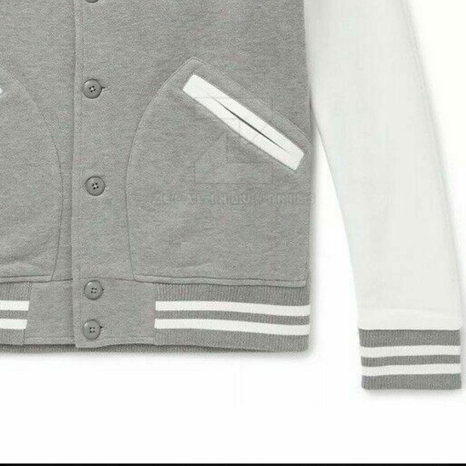 Pakistan Manufactures Winter Letterman Jacket 100% Cotton Stand Collar ...