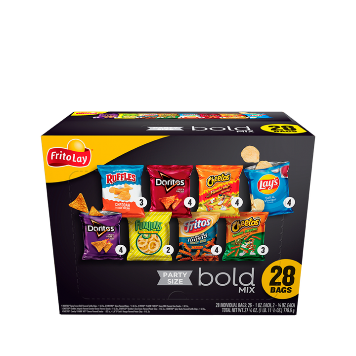 Wholesale Frito-Lay Party Mix Variety Pack - 40 Snacks