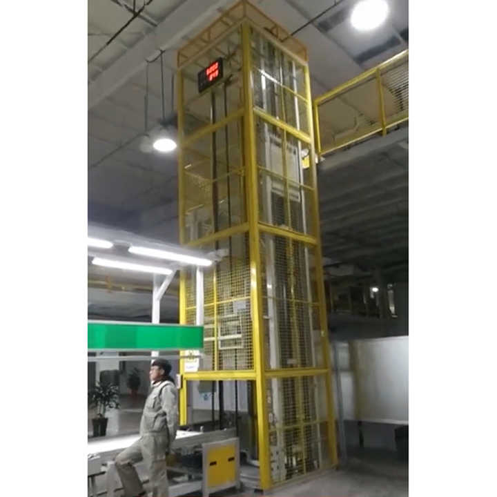 Vertical Reciprocating Conveyors Vertical Cargo Lift Goods Lift ...