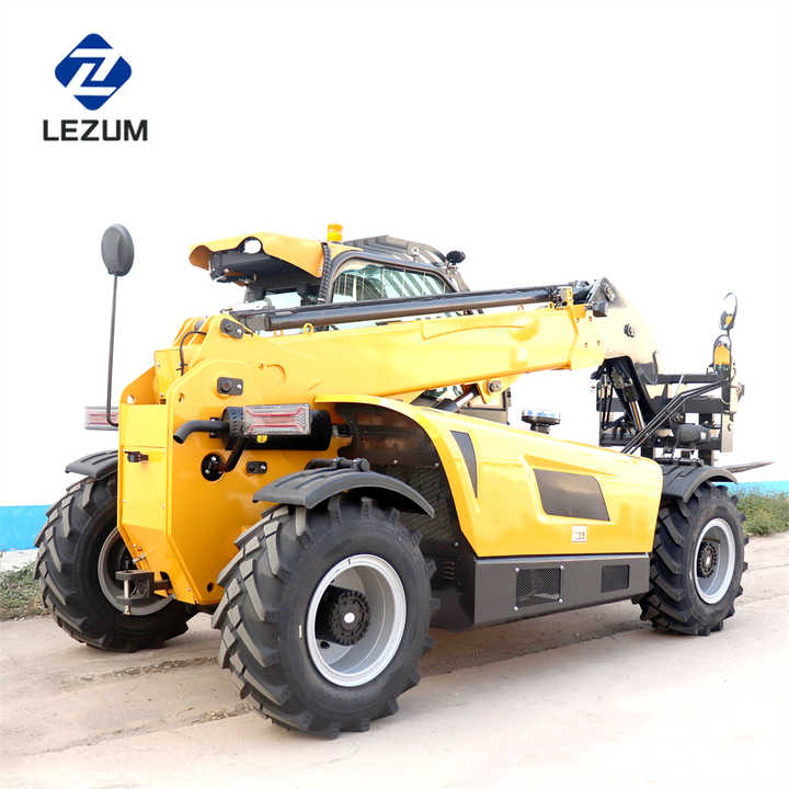 Chinese Telescopic Boom Forklift Diesel Engine 4x4 Small Telehandler ...