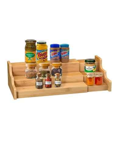 Customized Stairs Design Wooden Cabinet Spice Rack for Home Kitchen ...