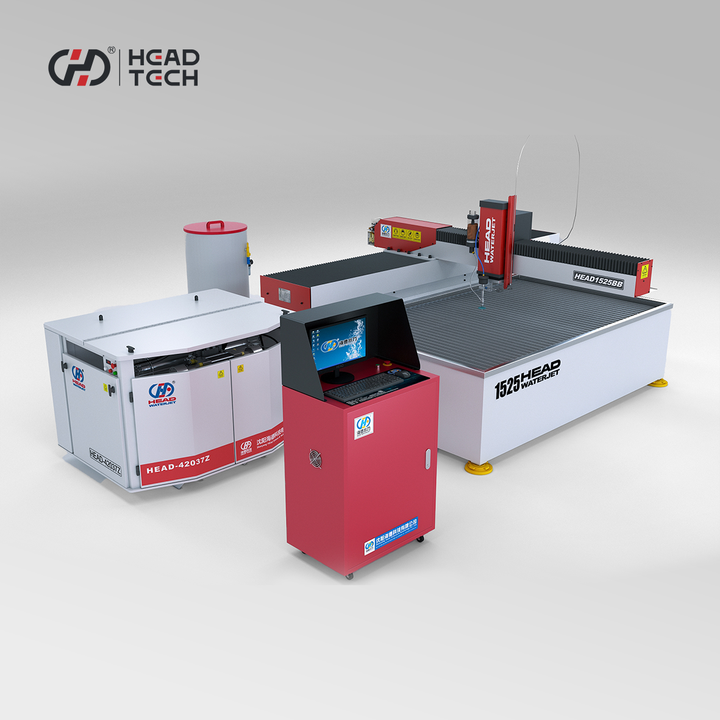 high pressure 60000 psi waterjet metal waterjet cutting machine ...