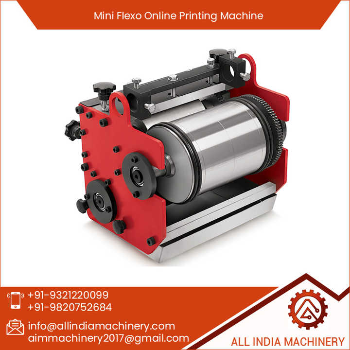 High Performance Online Mini Flexo Printing Machine