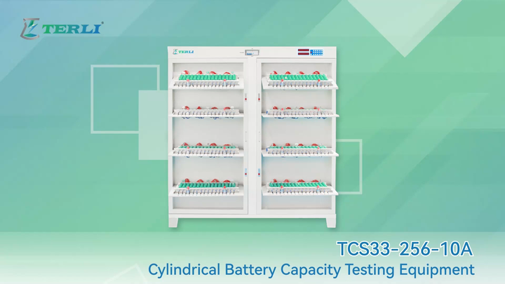 256 Channel 5V 10A Cylindrical Battery Cell Charge Discharge Capacity ...