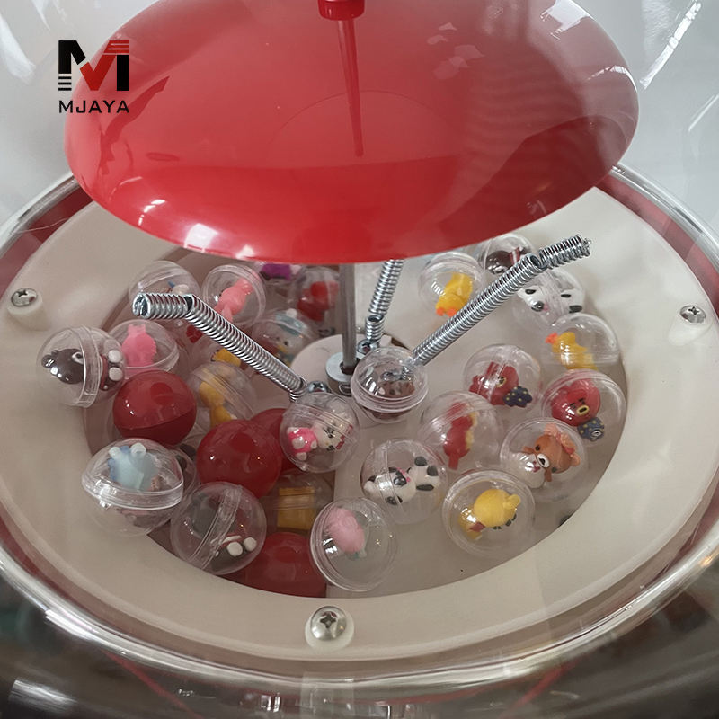 Toy Coin Operated Vending Machine Bouncing Ball Toy Capsule Gumball ...