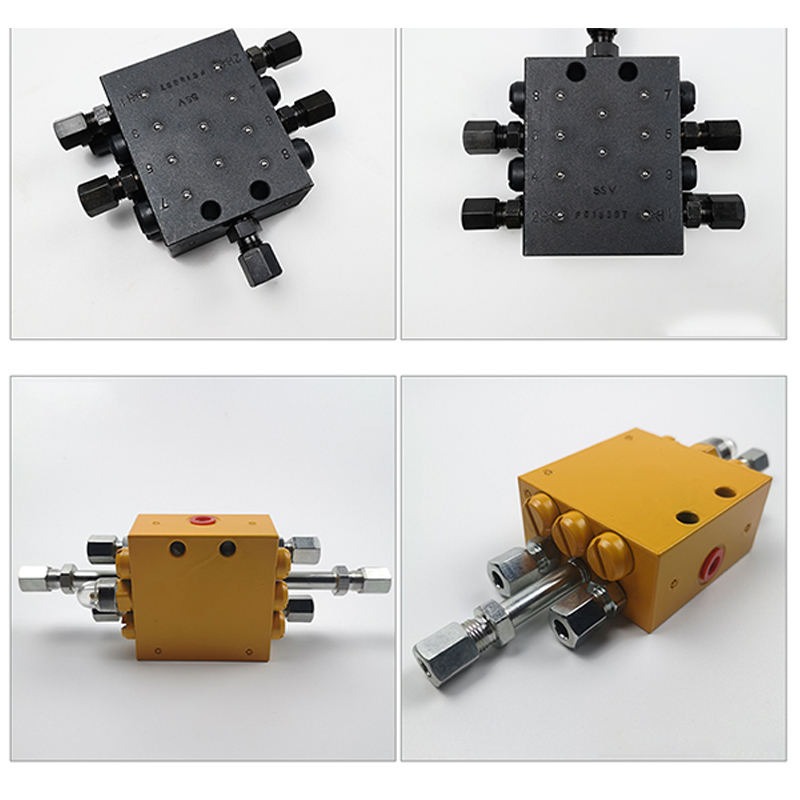 Genuine SANY Automatic Lubrication Distributor - Hydraulic Oil Block ...