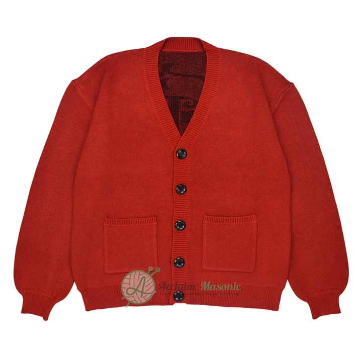 Custom Wholesale Delta | Sigma | Theta Sorority RED CARDIGAN SWEATER ...