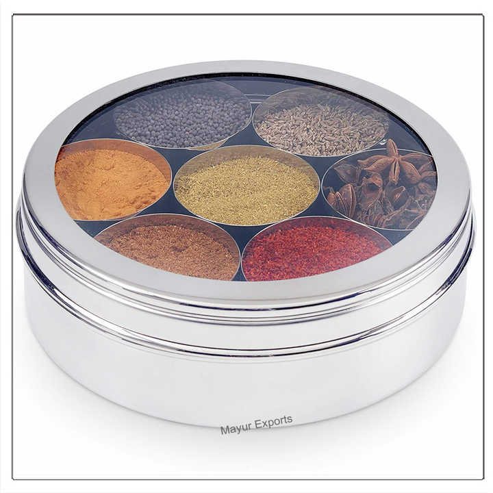 Stainless Steel Spice Set Indian Spice Container Set| Alibaba.com