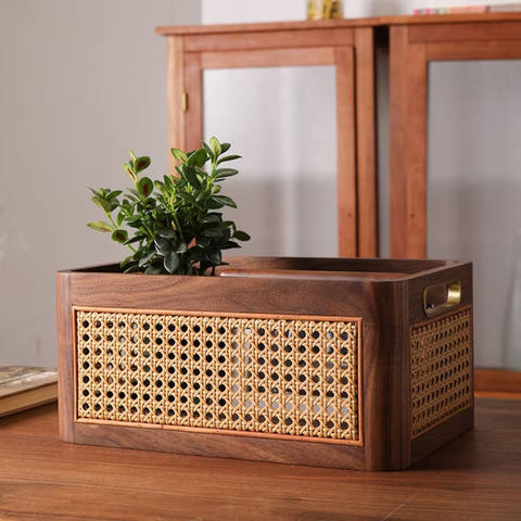 Best Seller Rattan Cane Toy Box - Sustainable Storage Baskets