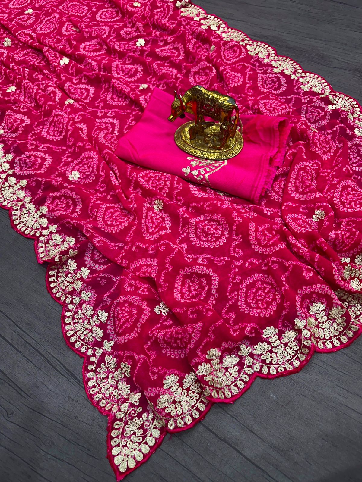 Wholesale Bandhani Sarees in Gujarat - Elegant & Durable