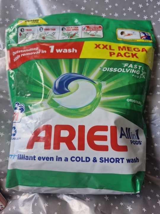 For Ariel 3-in-1 Eco-Friendly Disposable Pods Strong Cleaning Power ...