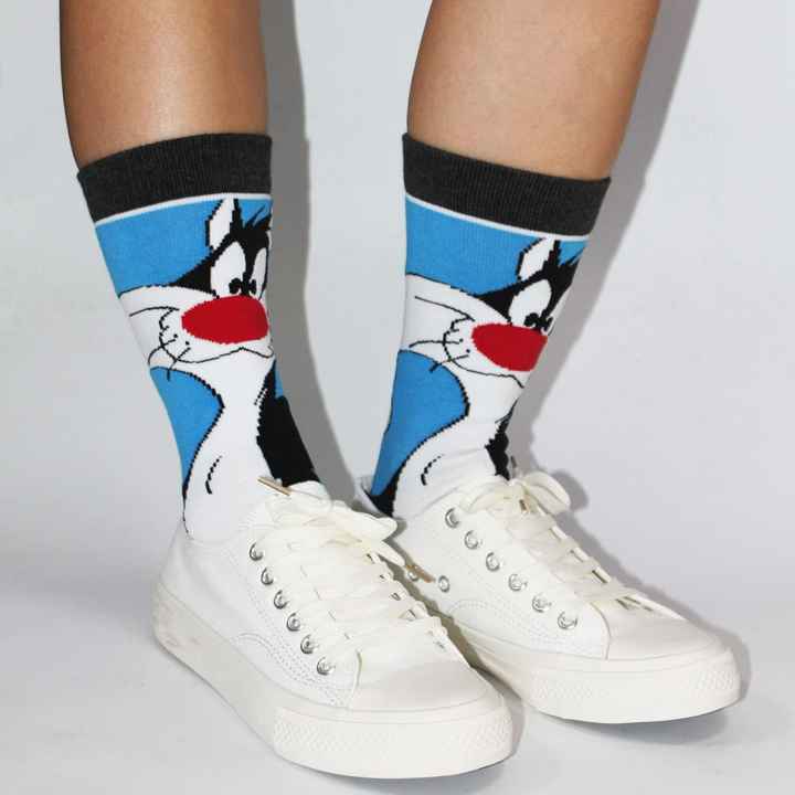 Funny Cartoon Socks Men 5 Pack Colorful Crazy Cute Socks Character ...