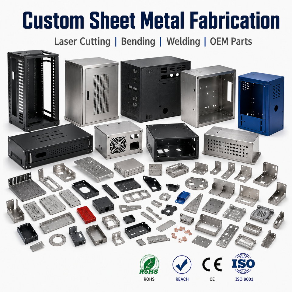 Custom Metal Bending Laser Cutting Parts Stainless Aluminium Welding ...