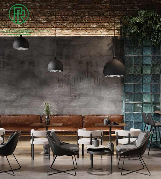 Modern Cafe Lounge Furniture Set: Stylish Table & Chairs for Coffee ...