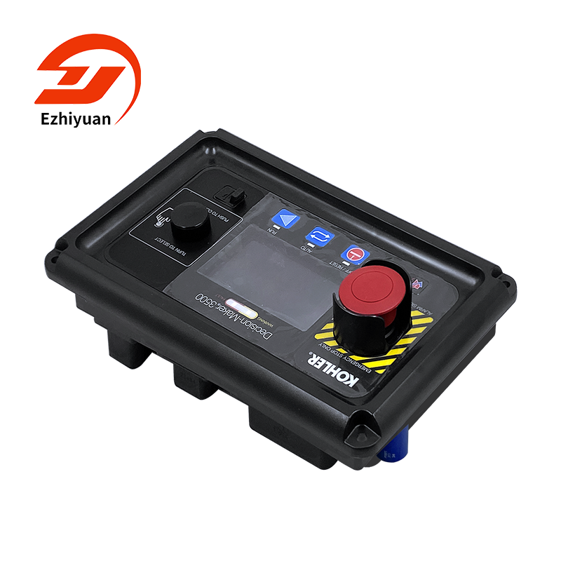 Diesel Generator Controller Plastic Electrics Man-Machine Operation ...