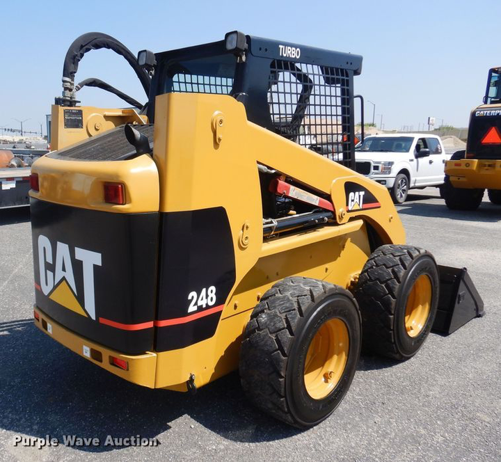 Second Hand Cat 216B 226B Skid Steer Loader, Caterpillar 248 Skid Steer ...
