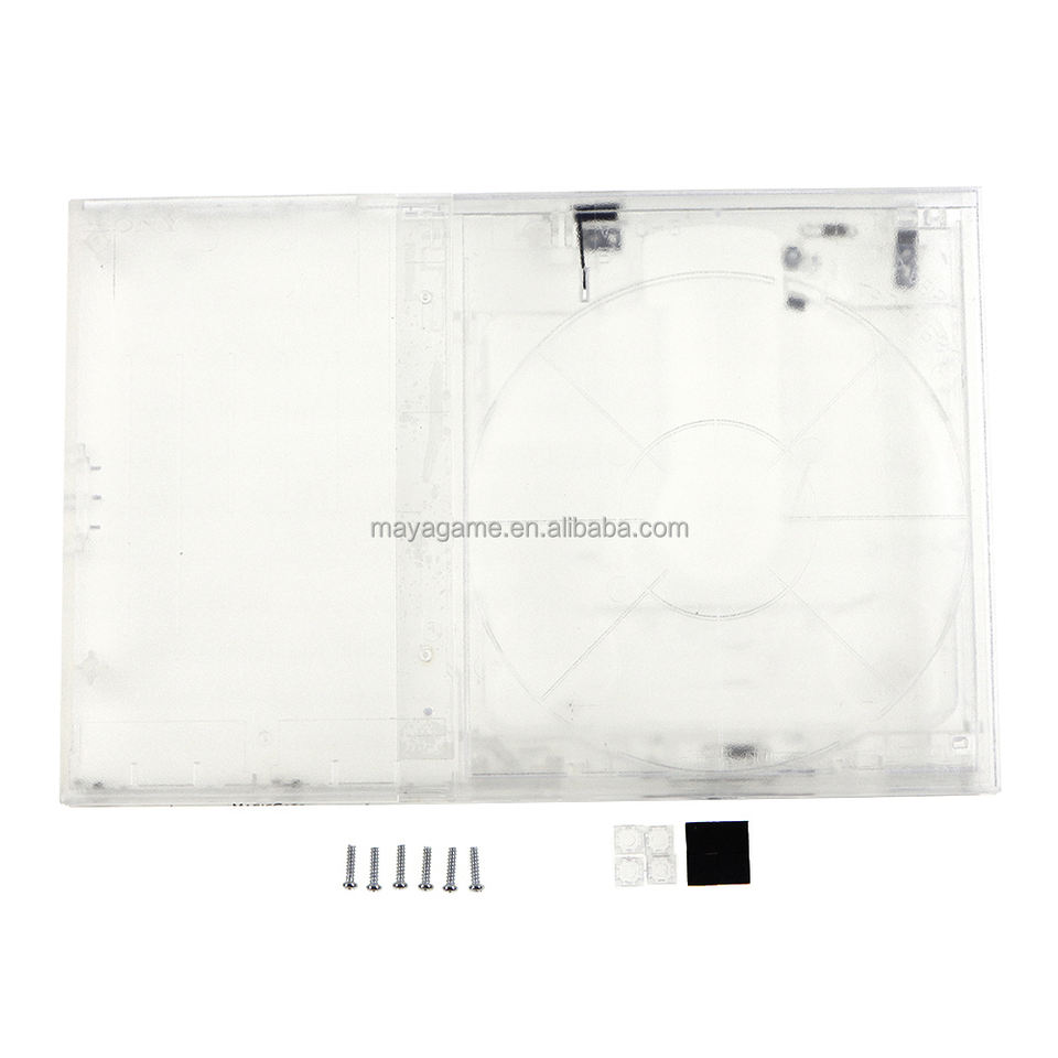 PS2 7W Clear Full Housing Shell Case - 100% New & Compatible