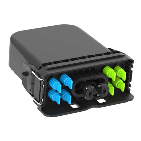 8 Port Fiber Access Terminal Box for FTTH Use - IP65 Grade