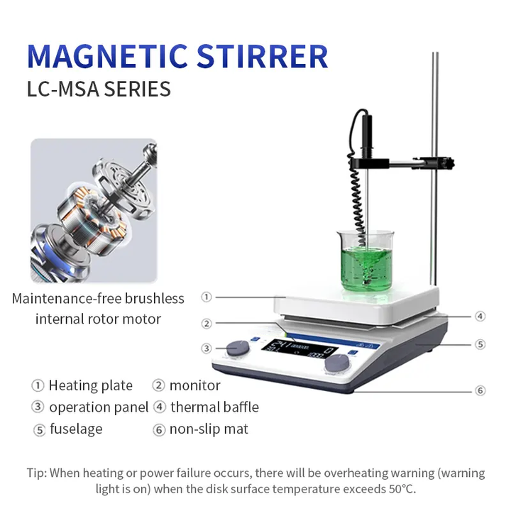 Lab Stirrer Laboratory Magnetic Stirrer Magnetic Stirrer Mixer with ...
